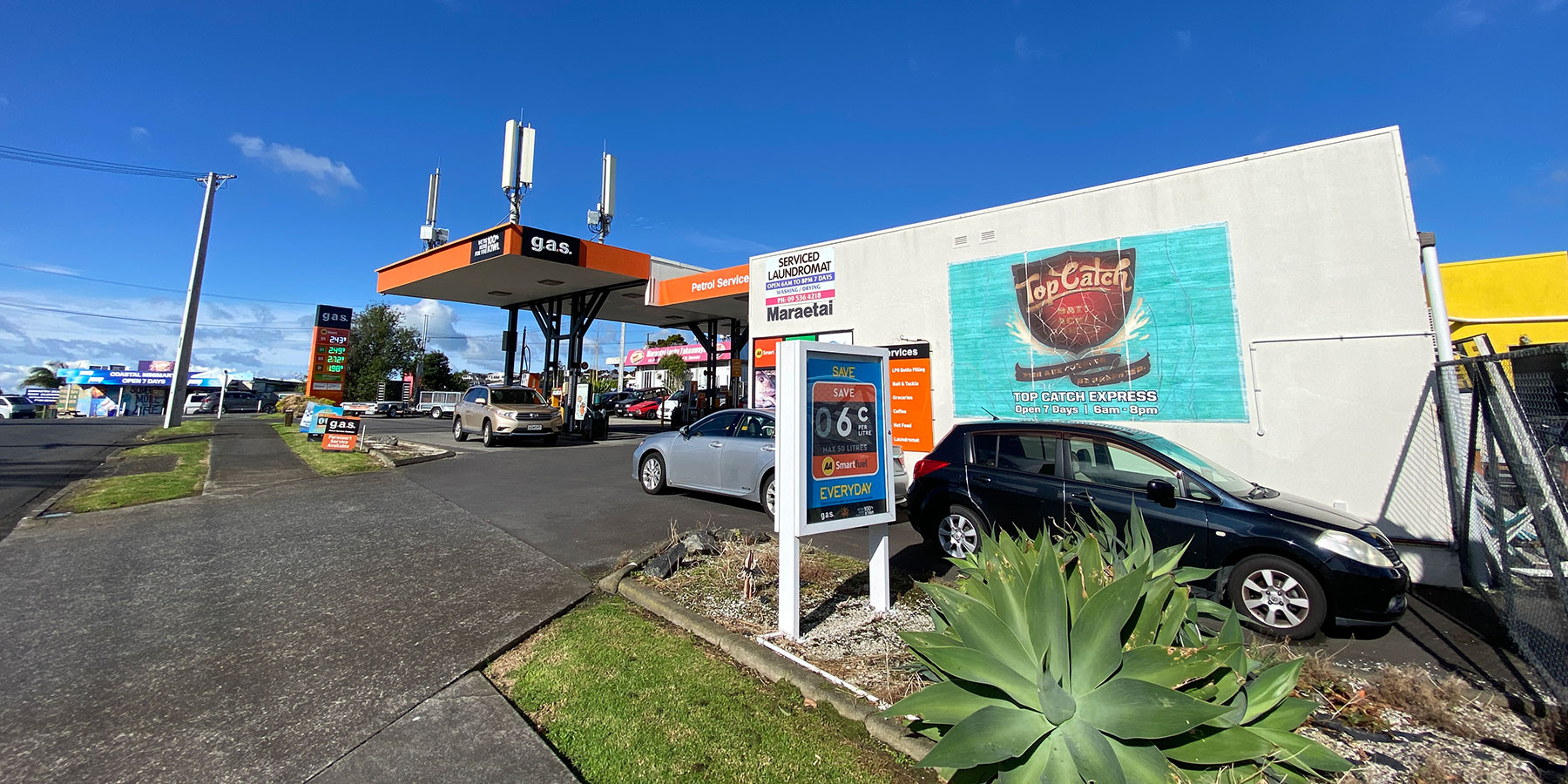 Full Range of Services Available @ GAS Maraetai